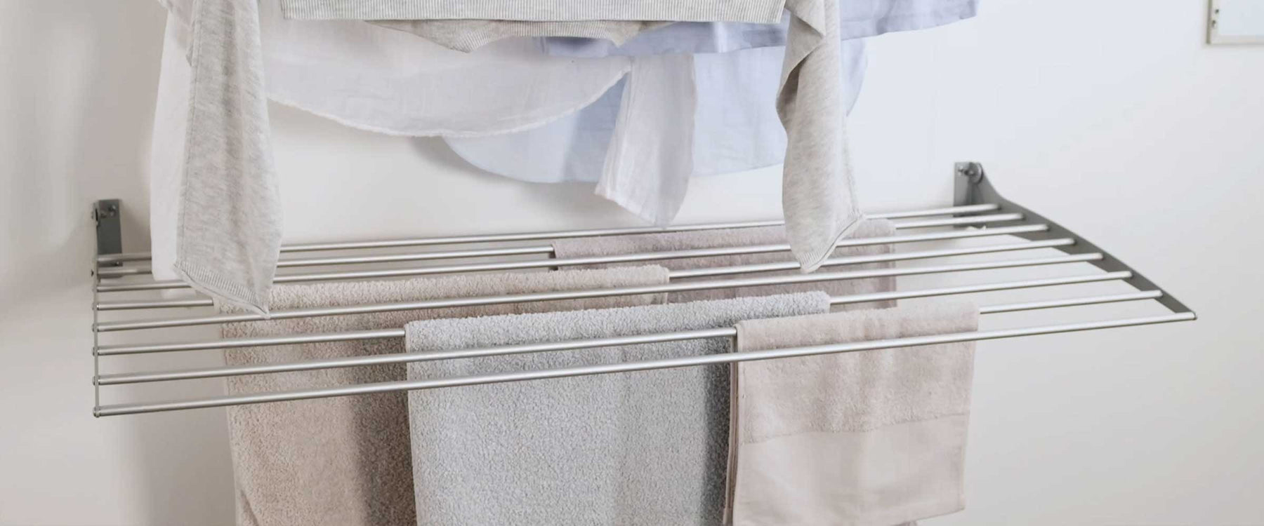 Wall Mounted Folding Clothes Line | Foxydry Fold