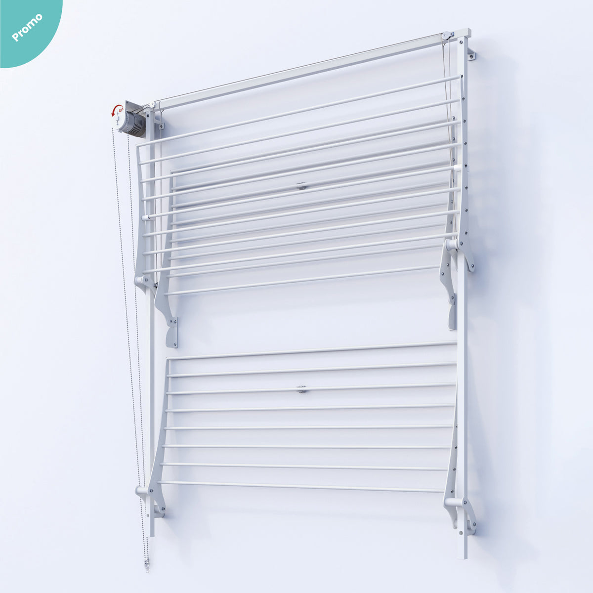 Tower Clothes Airer with Foldable Racks | Foxydry Tower