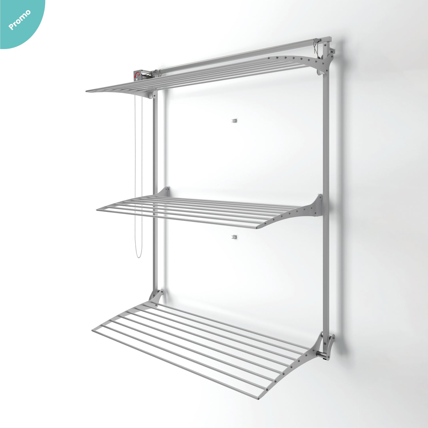 Tower Clothes Airer with Foldable Racks | Foxydry Tower