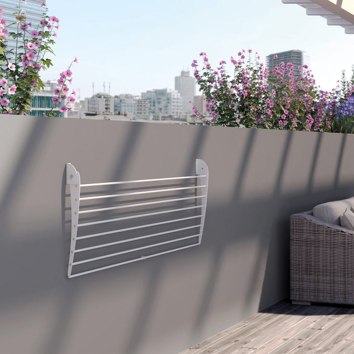 Wall Mounted Folding Clothes Line | Foxydry Fold