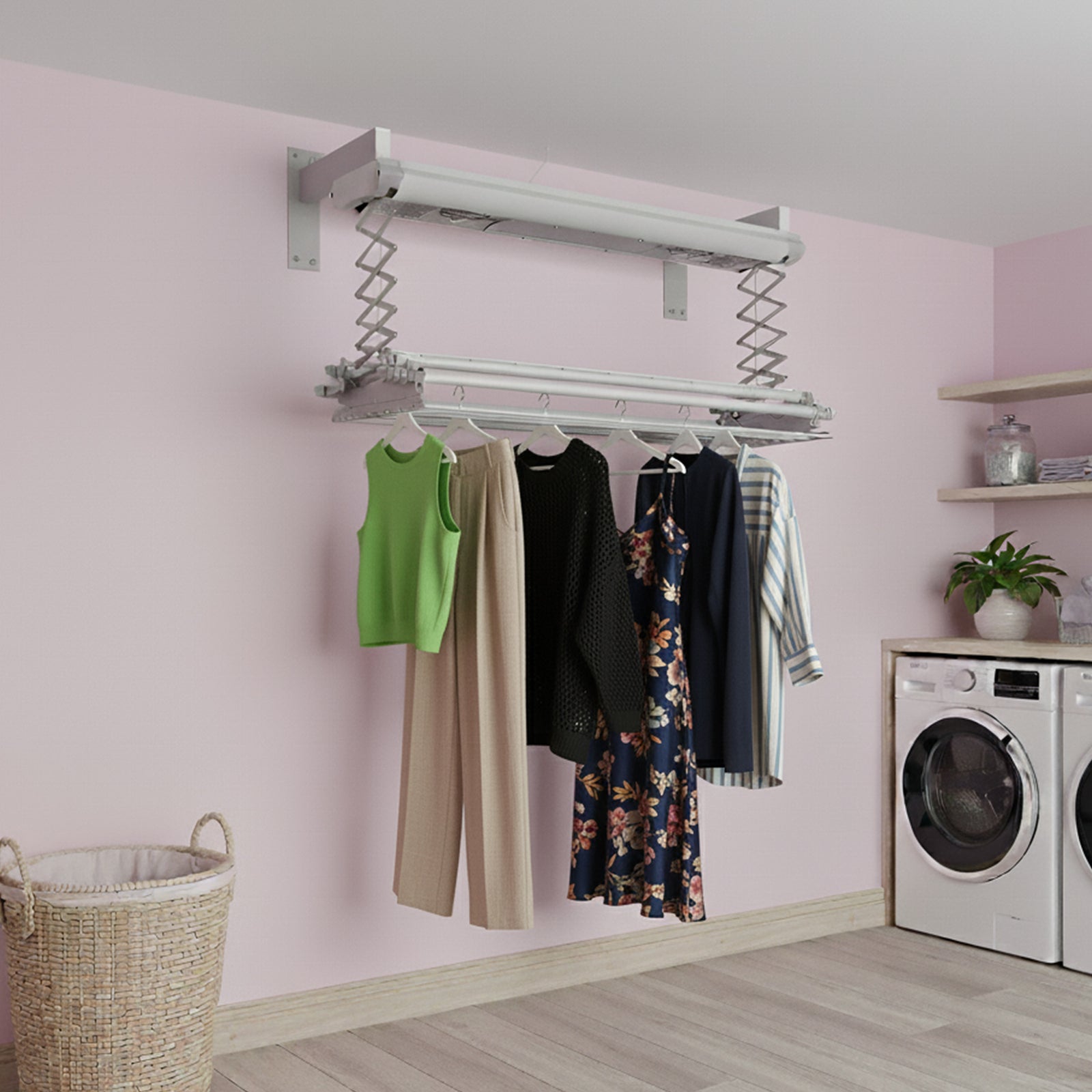 Smart electric drying rack for walls | Foxydry Air for Walls