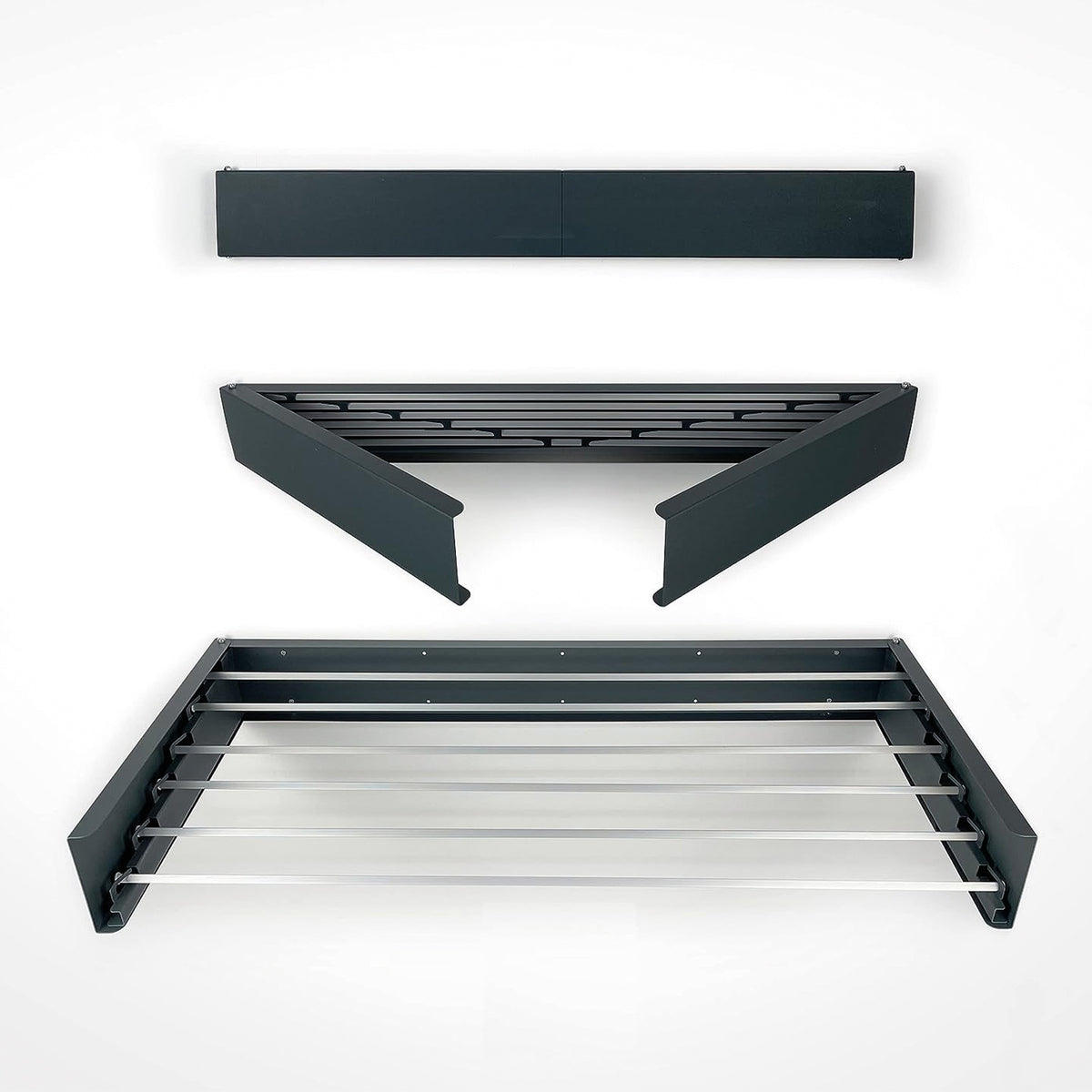 Retractable Clothesline, Extendable Drying Rack | Foxydry Hide