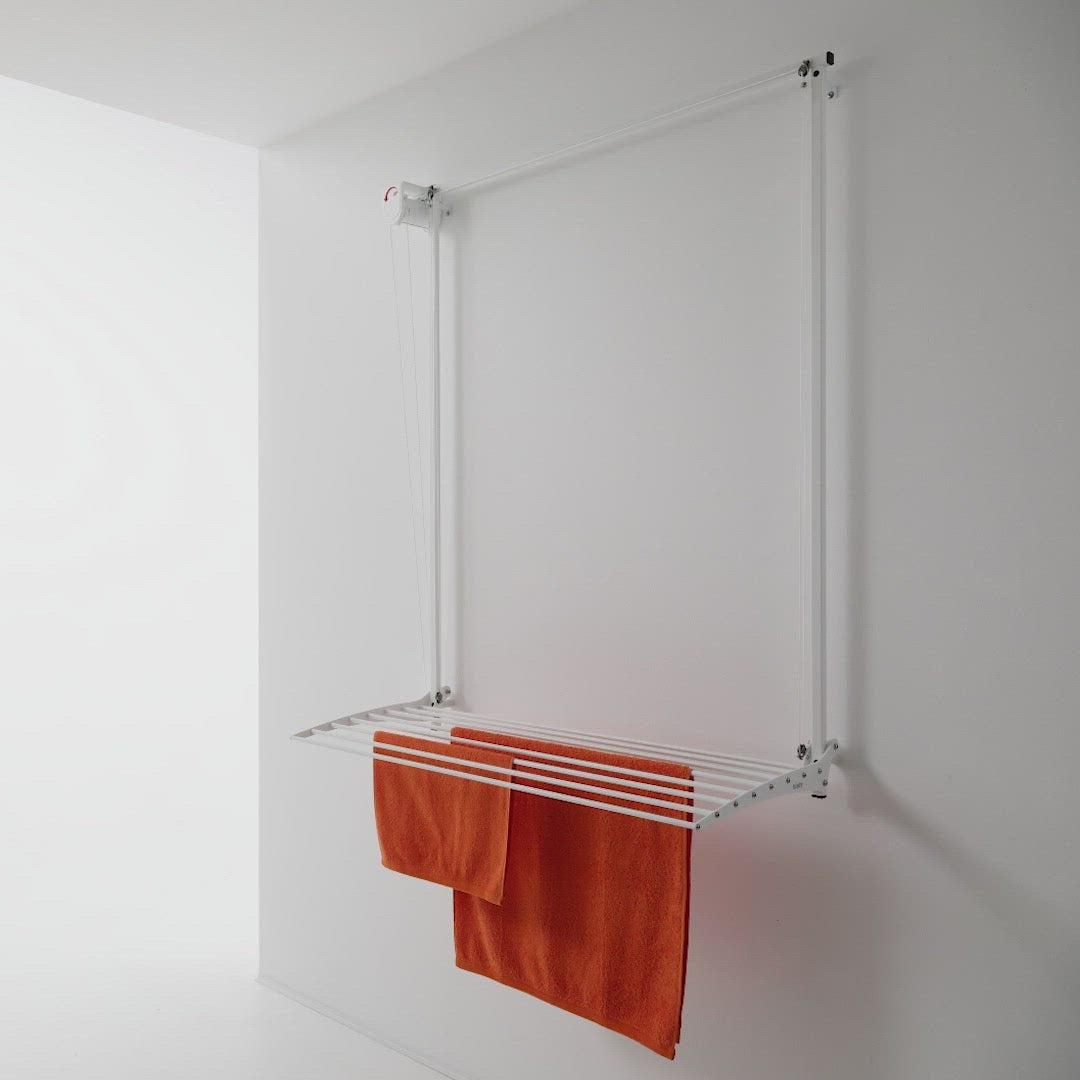 Extendable wall drying rack | Foxydry Wall
